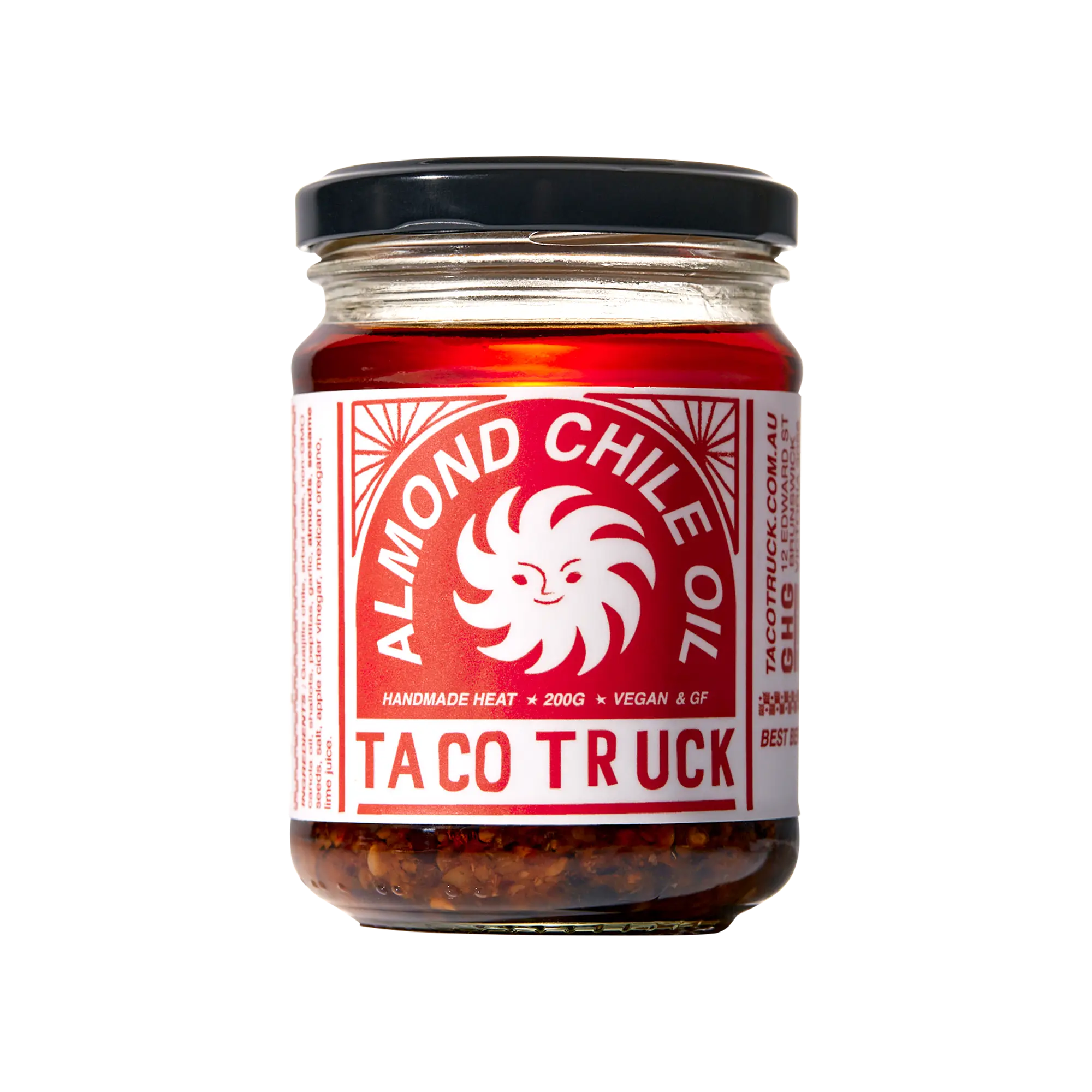 Taco Truck's Almond Chile Oil – Taco Truck Shop